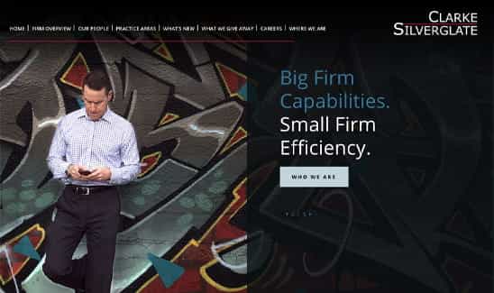 Miami, Florida Law Firm Web Design | Clarke Silverglate, P.A.