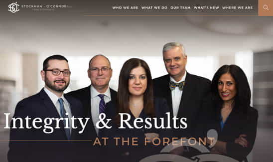 Shelton, Connecticut Law Firm Web Design | Stockman O'Connor PLLC