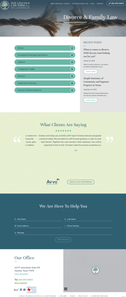 50+ Best Practice Area Pages for Law Firms (2025 Update)