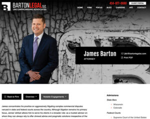 50 Best Attorney Biography Designs for Law Firms (2025 Update)