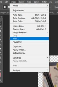 How to Remove Transparency from an Image in PhotoShop