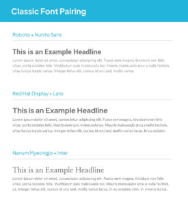 How to Use Font Pairings on Your Website