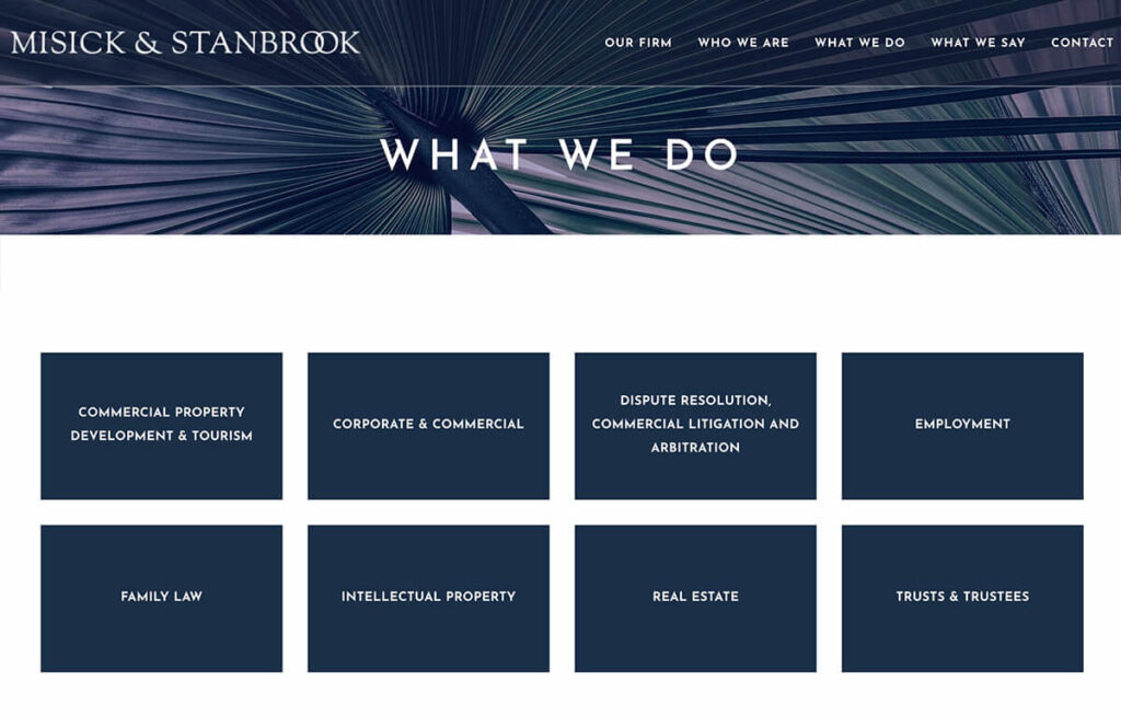 Top 10 Practice Area Landing Page Designs