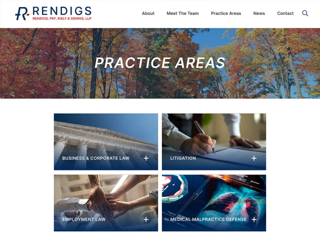 Top 10 Practice Area Landing Page Designs