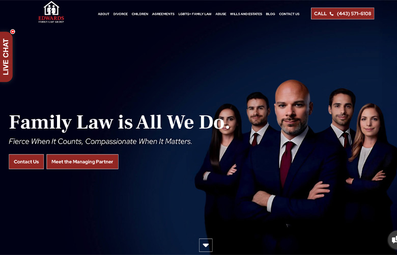 Edwards Family Law Group Launches a New Law Firm Website