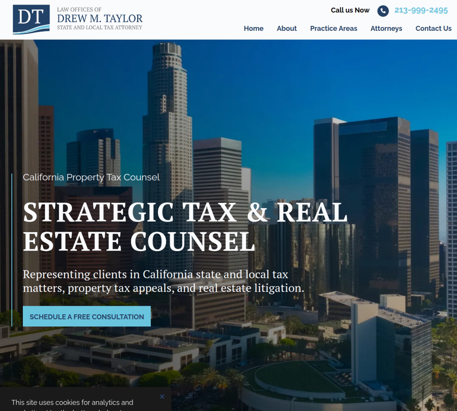 Drew Taylor Law Launches a New Law Firm Website